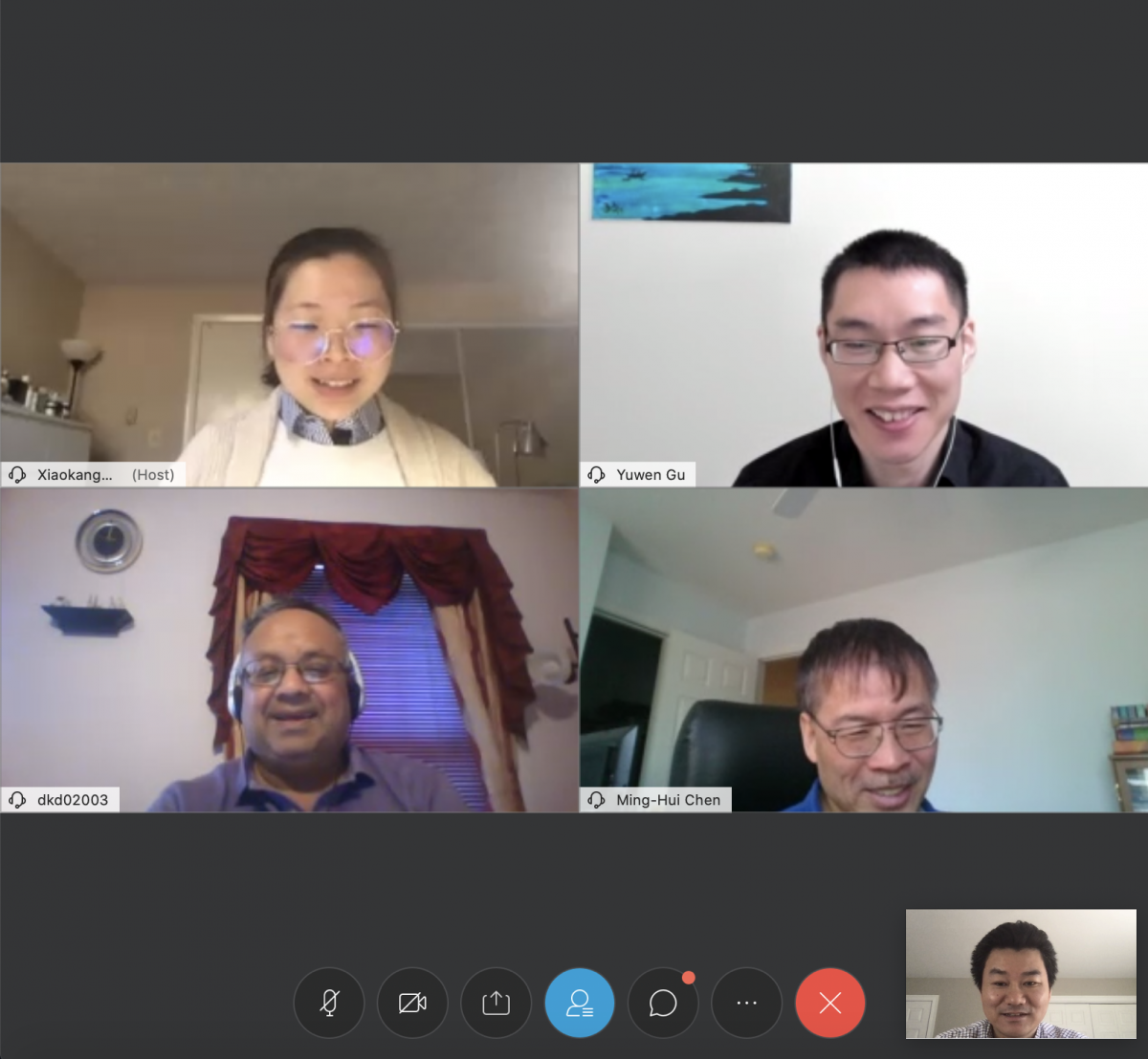 Xiaokang Liu defended her thesis | Kun Chen