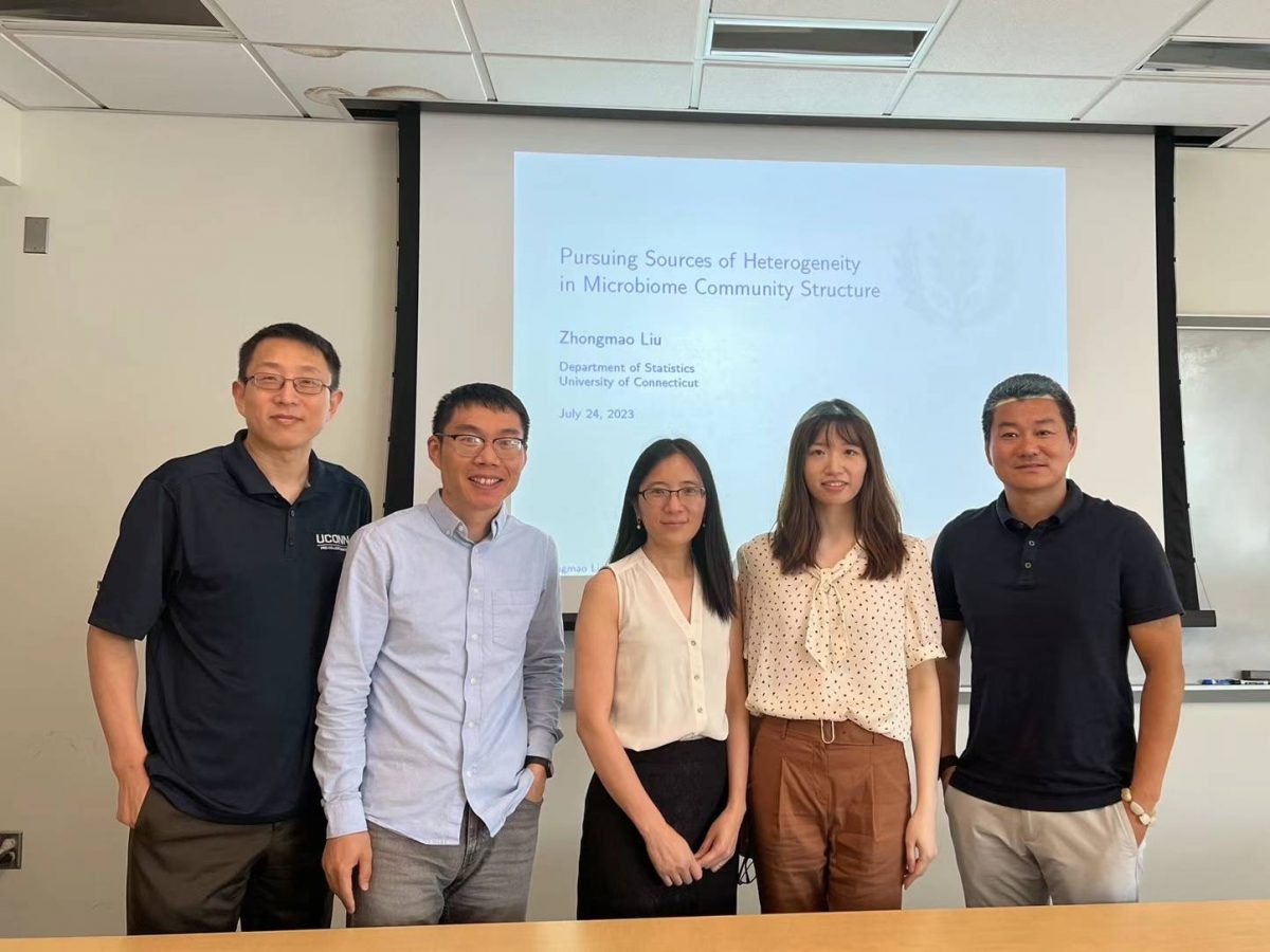 Zhongmao Liu defended her thesis. Congratulations, Dr. Liu! | Kun Chen